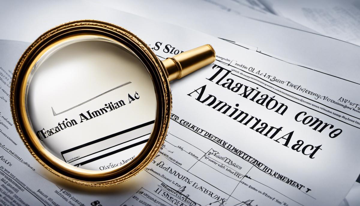 Taxation Administration Act: Detail Analysis for 2023